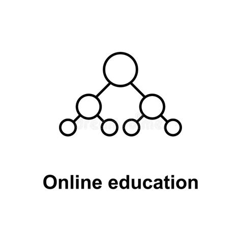 Remote Education Icon Element Of School Icon For Mobile Concept And Web Apps Stock Illustration