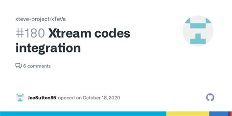 Xtream Codes Integration · Issue 180 · Xteve Projectxteve · Github