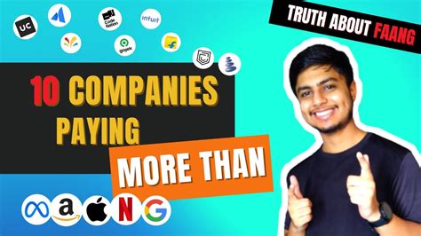 10 Companies Paying More Than Faang🤯 Truth About Faang Youtube