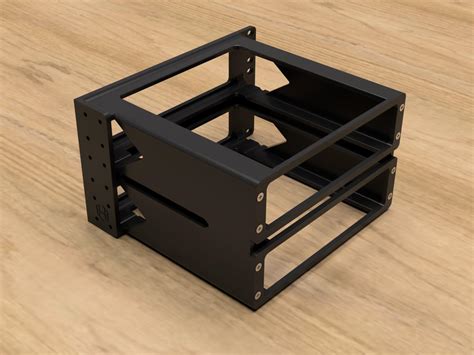 Rack Mount For 2x Minisforum Ms 01ms A2 Workstations Modular Hive