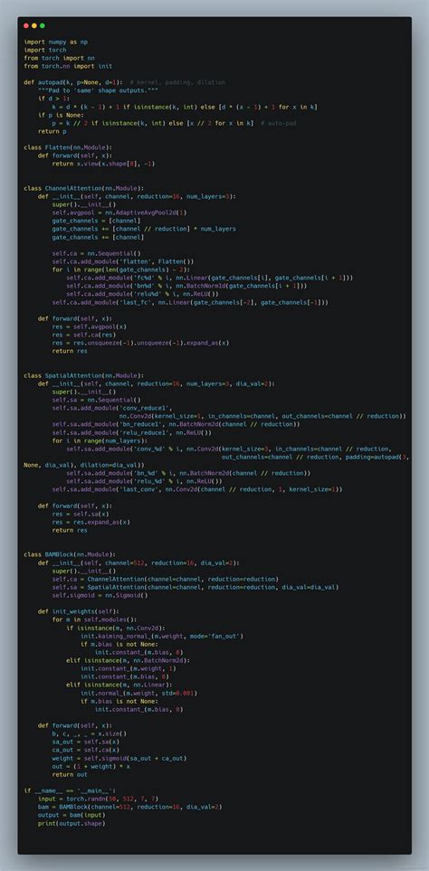 bam（bottleneck attention module） csdn博客