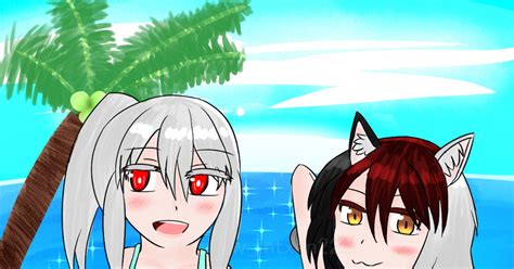 うちの子 【うちの子】従者たちのサマーバケーション 閃光ジンのイラスト Pixiv