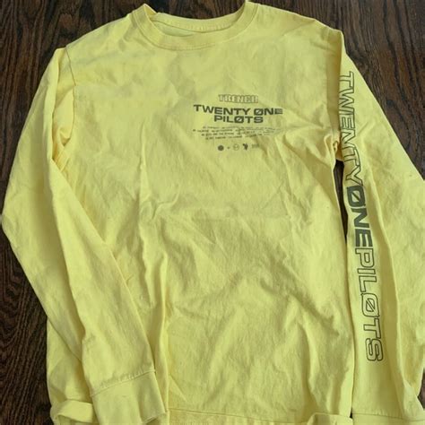 Hot Topic Tops Twenty One Pilots Longsleeve Shirt Poshmark