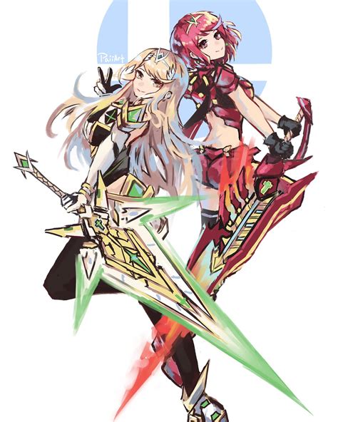 My Pyra And Mythra Tribute R Xenoblade Chronicles