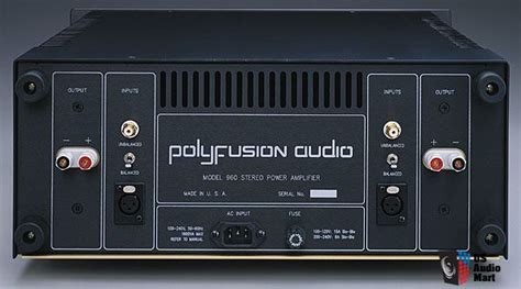 Polyfusion 960 Power Amp Recent Check Up From Amp Tech Tests Great