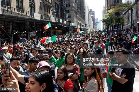 New York Citys Mexican American Community Celebrates Mexicos News