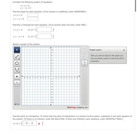 Solved Consider The Following System Of Equations