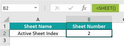 SHEET Excel Function Steps Examples How To Use