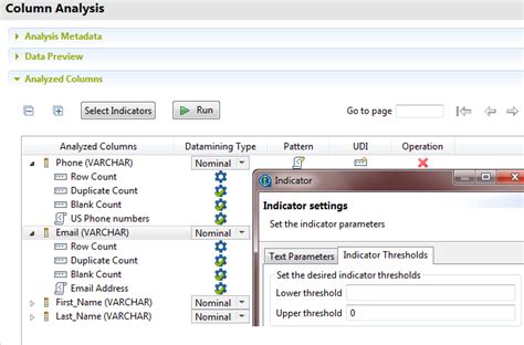 Setting System Indicators Talend Big Data Platform Getting Started