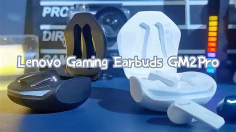 Lenovo Gm Pro Gaming Earbuds Bluetooth Earphone D Hifi Sound Sport Waterproof Tws