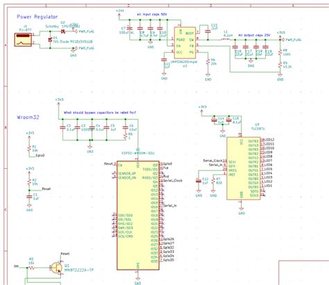 Bypass Capacitor Voltage Rating For Esp32 R Esp32