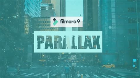 Create Parallax Text Intro In Filmora Filmora 9 Effects 2020 Tutorial Youtube