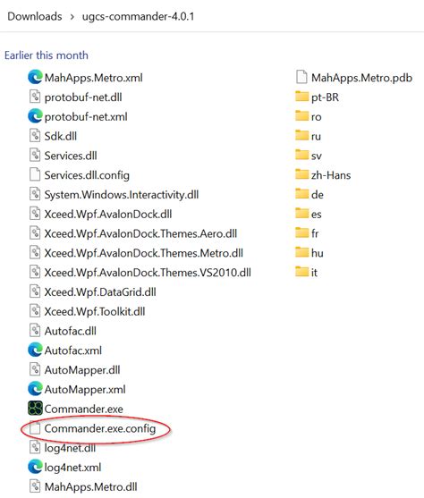 Configuring Ugcs Commander