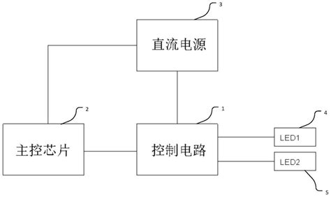 一种复用信号输出引脚的led灯控制装置及电器的制作方法