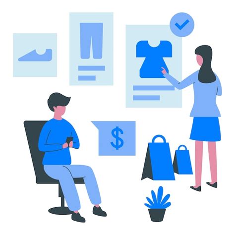 Premium Vector Product Selection Illustration