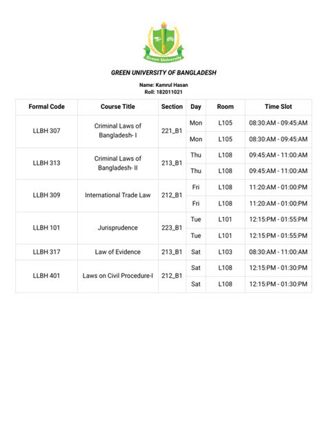 Class Routine 2024 Pdf Class Routine 2024 Pdf