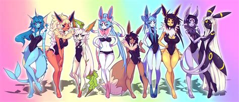 Eeveelutions By Piannen On Deviantart