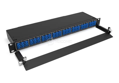 U MPO LC High Density Breakout Patch Panel PxxMOLCS