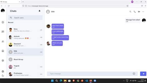 Messaging App Built On React And Redux With Socket Io For Real Time