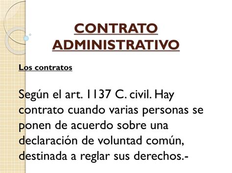 Ppt Contratos Administrativo Powerpoint Presentation Free Download