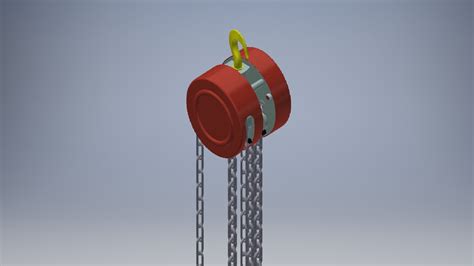 3d Chain Block Assembly Turbosquid 2254848