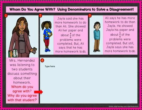 Comparing Fractions Using Google Slides And Virtual Manipulatives Two Babes And A Dad