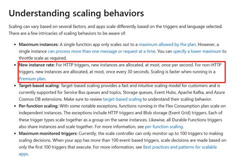 Azure Function Instance Cap Issue Microsoft Qanda