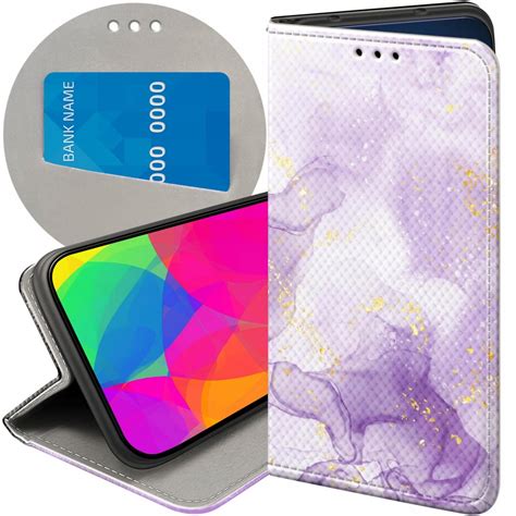 Etui Z Klapk Do Xiaomi Redmi Wzory Fioletowe Fiolet Kszta Ty Futera Xiaomi Sklep Empik Com