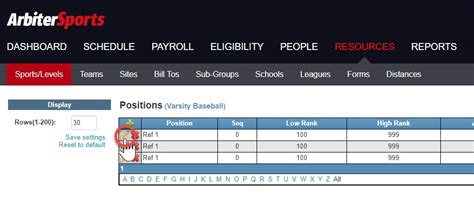 Setting Up Self Assign Assigner Arbitersports
