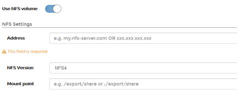 Revise The Ux For Creation Of Nfs Volumes · Issue 3786 · Portainerportainer · Github