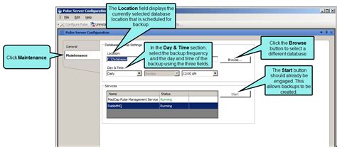 Pulse Server Configuration