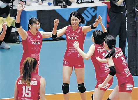 Nec、2季連続8度目優勝 Vリーグ女子｜スポーツ｜全国のニュース｜北國新聞