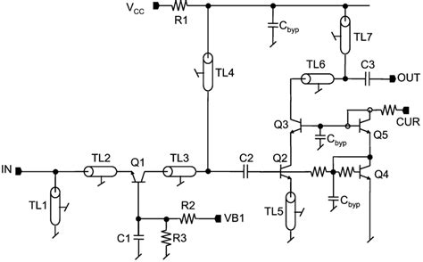 Simplified Schematic Of 60 GHz Low Noise Amplifier Download Scientific Diagram