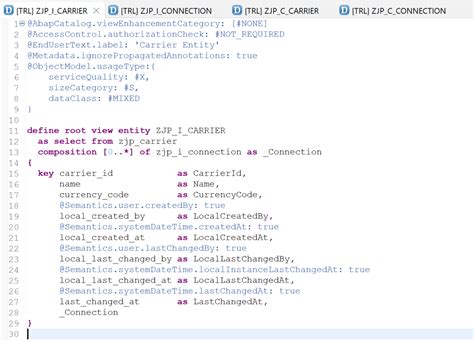 Abap Restful Application Programming Model 17 Managed With Unmanaged Save Discovering Abap