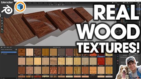 Realistic WOOD TEXTURES In Blender With REAL WOOD TEXTURES YouTube