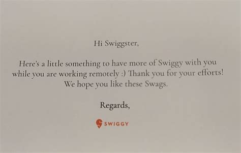 Jyotish Ranjan Nayak On Linkedin Swiggy Swiggyindia Swiggy Thankyou
