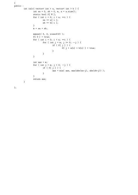 Topcoder Srm Div Corebugzj C