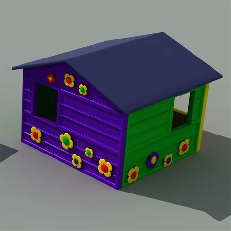 장난감 하우스 3d 모델 19 Max Obj Fbx Free3d