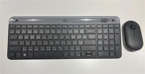 Logi Wireless Keyboard And Mouse 電腦＆科技 電腦周邊及配件 電腦鍵盤及相關產品 Carousell