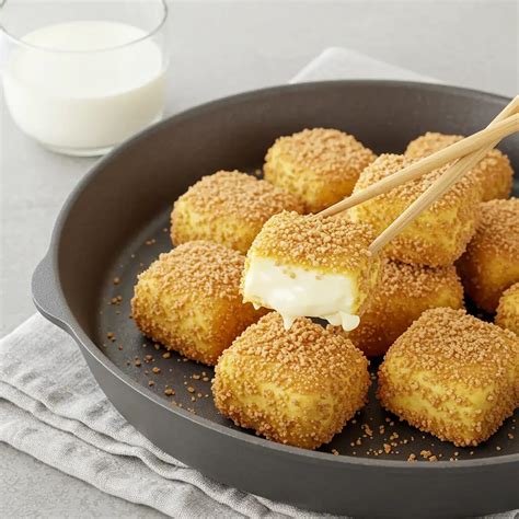 Deep Fried Milk Recipe Vintage Cooks