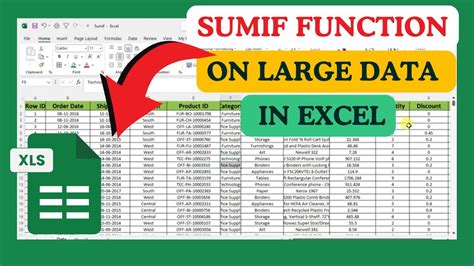 How To Apply Sumif Function On Large Data In Excel Sheethow To Use