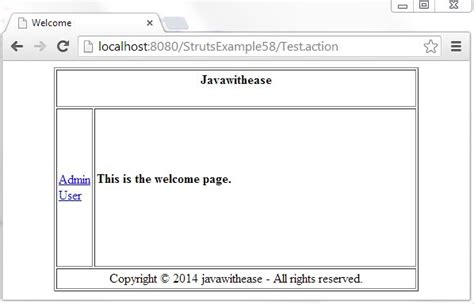 Struts 2 And Tiles Integration
