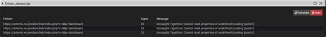 erreur javascript uncaught typeerror cannot read properties of