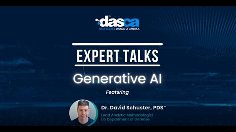 Expert Talks Generative Ai Dasca Datascience Ai Generativeai Gpt