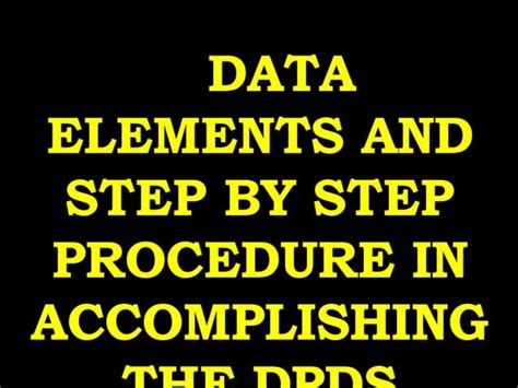 Division Reorientation Of The Use Of Deped Partnerships Database System