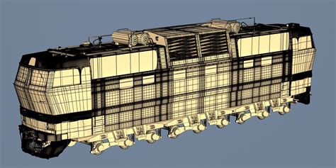 기차 CS2T 눈 3D 모델 39 unknown Free3D