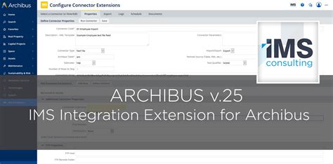 2 Minute Drill Ims Integration Extension For Archibus Ims Consulting