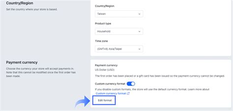 Custom Currency Format Shopline Help Center