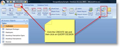 How To Create A Grouped Query Btab Development