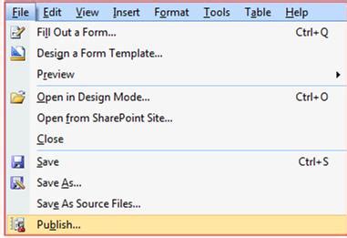 Programmatically Create A Browser Enabled InfoPath Form CodeProject